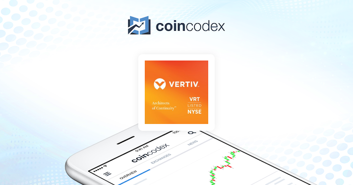 Vertiv Holdings (VRT) Stock Live Price, Chart & News | CoinCodex